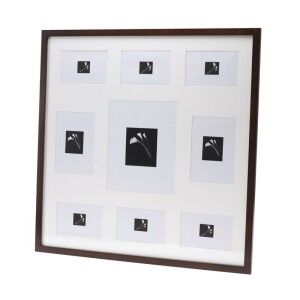 Walnut Collage 9 Photo Frame