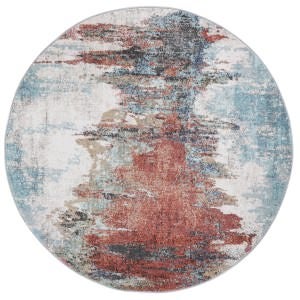Salsa Jorge Modern Round Rug, 200cm
