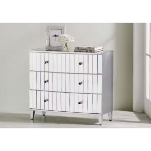 Lorava Mirrored 3 Drawer Dresser