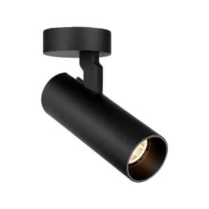 Molo Dimmable Led Surface Mounted Spotlight 10w 3000k Black