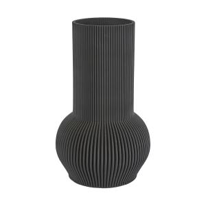 Hend Ceramic Vase, Small, Black