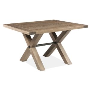 Aberdeen Elm Timber Trestle Lamp Table