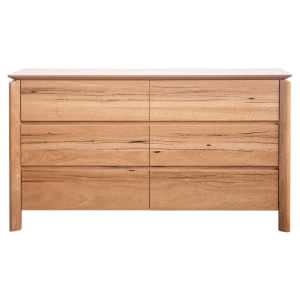Othorin Marri Wood 6 Drawer Dresser