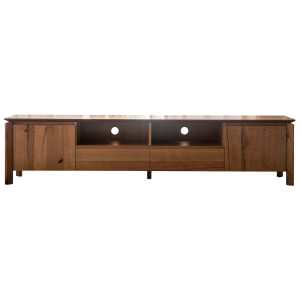 Othorin Marri Wood 2 Door 2 Drawer TV Unit, 220cm