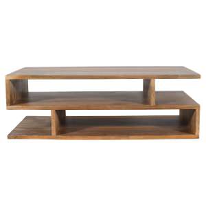 Ariselle Mango Wood Coffee Table, 120cm, Oak