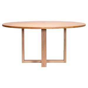 Arcane Messmate Timber Round Dining Table, 160cm