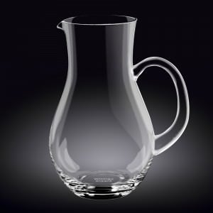 Wilmax England Crystalline Glass Round Jug, 1000ml